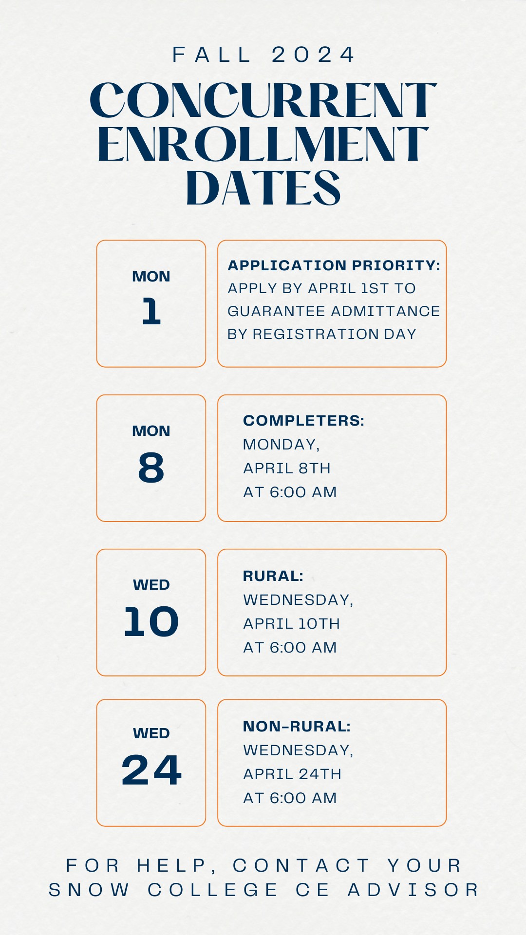 Concurrent Enrollment